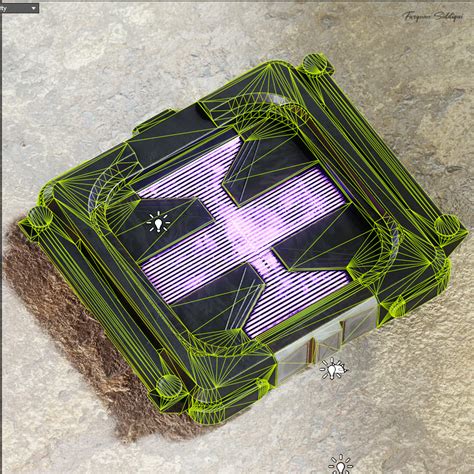 Sci Fi Hacking Device V1 Pbr Cgtrader