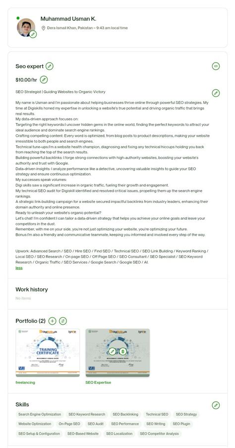 muhammad usman khan on linkedin hi i m usman from pakistan and i m trying to pursue a career in