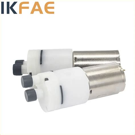 370 Dc 12 V Os Oxigénmotoros Miniatűr Membrán Folyékony Vízszivattyú