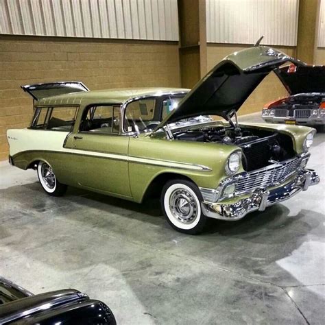 Love The Colors 1956 Chevy Bel Air Chevy Nomad Station Wagon Cars