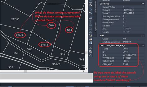 assign existing parcel names autodesk community