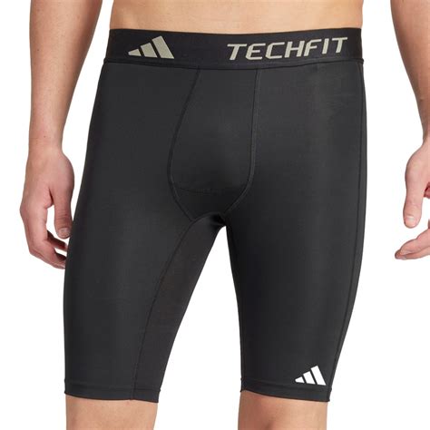 Adidas Techfit Compression Mens Training Short Tights Kloppers Sport