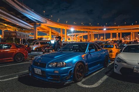 Daikoku Pa Tokyo Drift Car Meet