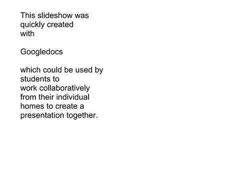 Slideshow Example Ppt