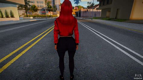 Sexy Girl V5 For Gta San Andreas