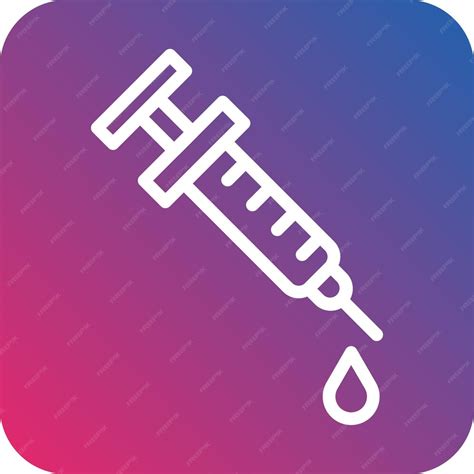 Premium Vector Vector Design Needle And Syringe Icon Style