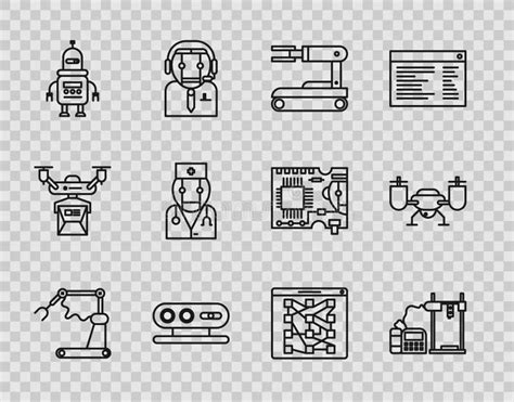 Set Line Industrial Machine Robotic Robot Arm Hand Factory 3d Printer