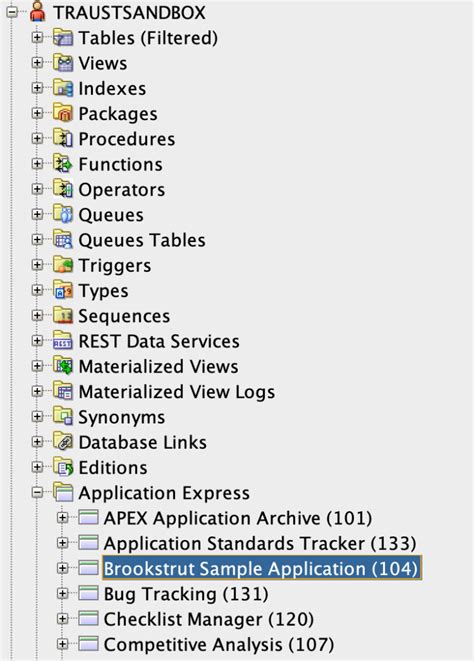 Oracle Apex Version Control From Sql Developer Traust