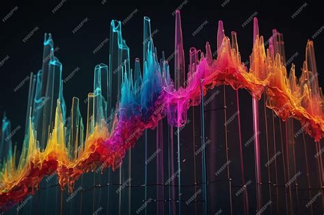 Probability Distribution Graph Premium Ai Generated Image