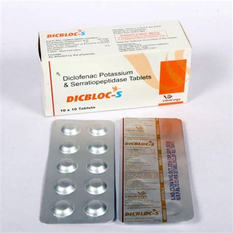 Diclofenac Tablet Packaging Type Alu Alu 10 X 10 Rs 700 Pack Id
