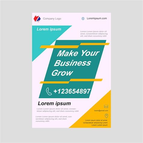 Premium Vector Brochure Modern Template