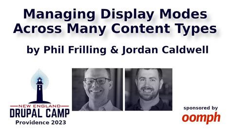 Managing Display Modes Across Many Content Types Youtube
