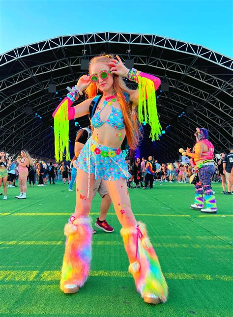 Groovy Rave Costume In 2025 Rave Outfits Rave Girls Raver Girl Outfits