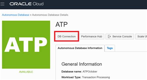 how to connect autonomous linux with autonomous database in oracle