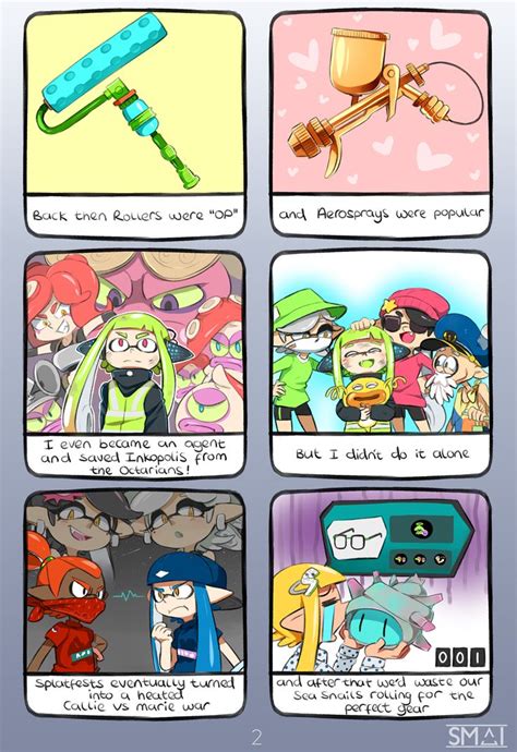 ⚡smais Art Blog⚡ Splatoon Splatoon Memes Splatoon Comics