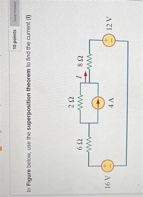 Solved Use The Superposition Theorem In The Circuit At Chegg