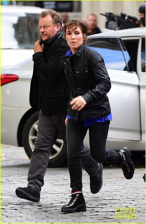 John Krasinski And Noomi Rapace Film Jack Ryan In London Photo