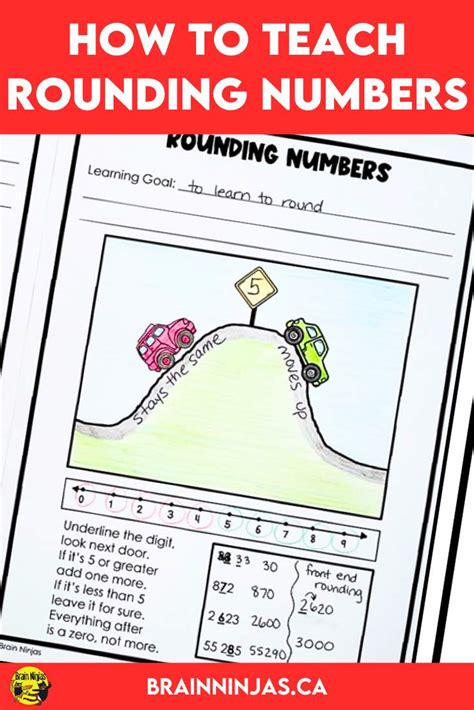 How To Teach Rounding Numbers Ninja Notes