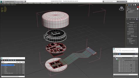 neuralink chip layout 3d model 34 3ds blend c4d fbx max ma