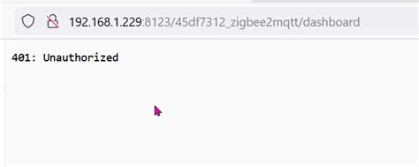 Cant Access Web Ui Of Zig2mqtt But Zig Devices Are Still Working Fine