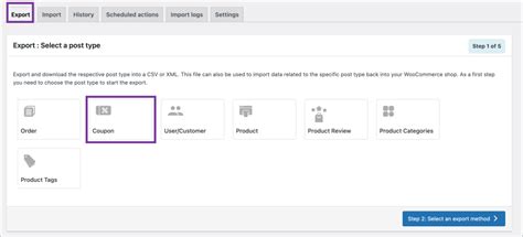 Import And Export Of Woocommerce Coupons Documentation Woocommerce