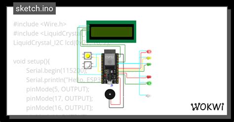 Atividade De Ped Wokwi Esp32 Stm32 Arduino Simulator