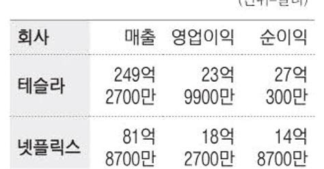 테슬라 영업이익률 한자릿수 추락