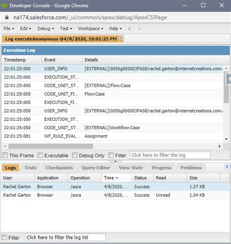 Introduction To The Developer Console For Admins Salesforce Ben