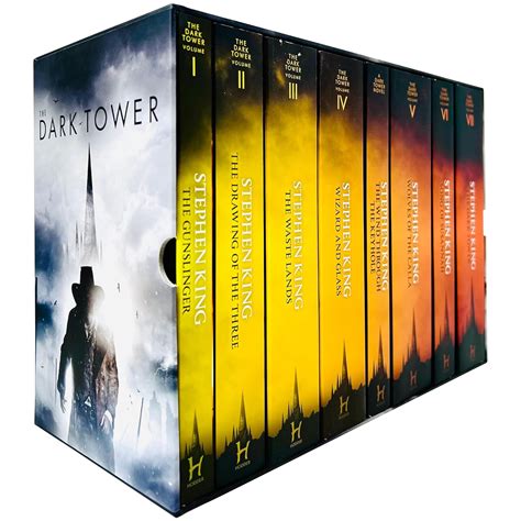 The Dark Tower Series Complete 8 Books Collection Box Set By Stephen