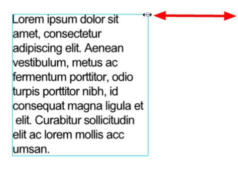 Storyboard Pro 24 Online Help Resizing The Text Box
