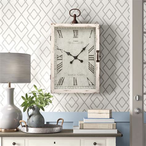 Rectangle Wall Clocks Foter