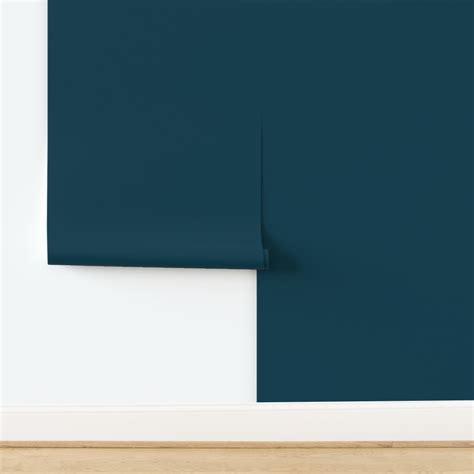 Mix And Match Pantone Colordark Teal Wallpaper Spoonflower