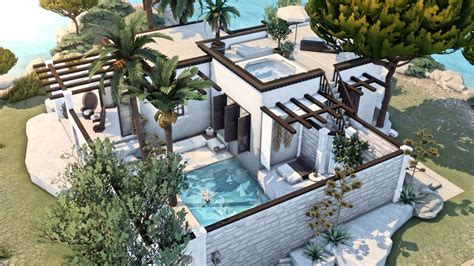 Honeymoon Island ️‍🔥| The Sims 4 Speed Build | La Dolce Vita Save File ...