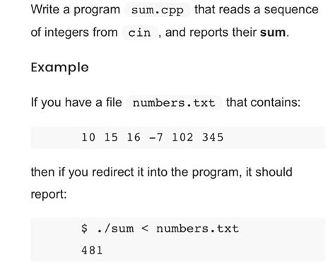 solved write a program sum cpp that reads a sequence of