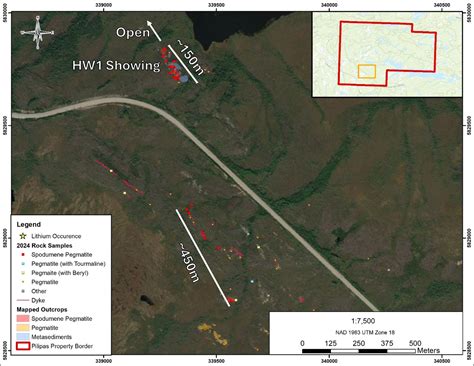 Ophir Announces Discovery Of Spodumene Pegmatites At Pilipas James Bay