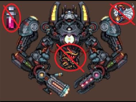 Xg 07 Mars Wingless Buffless And Armorless Terraria Wotg Youtube