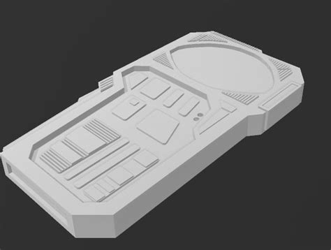 Stl File Cardassian Padd・3d Printable Model To Download・cults