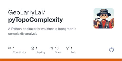 Corey Scheip Phd On Linkedin Github Geolarrylaipytopocomplexity A Python Package For