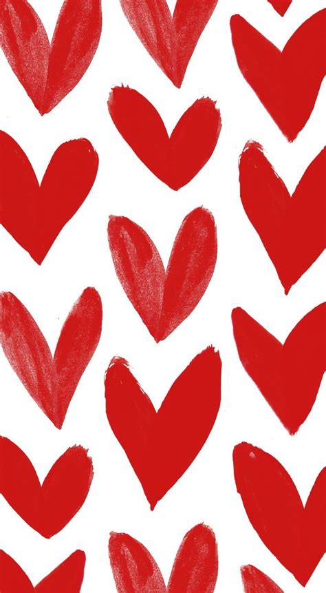 Red And White Cute Wallpaper