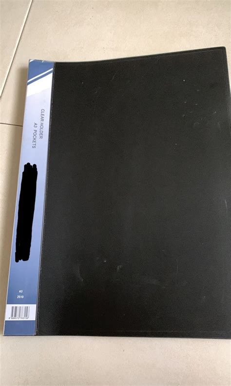 A3 Pocket Folder Hobbies And Toys Stationery And Craft Stationery And School Supplies On Carousell