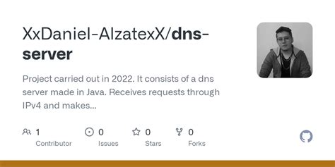 github xxdaniel alzatexx dns server project carried out in 2022 it