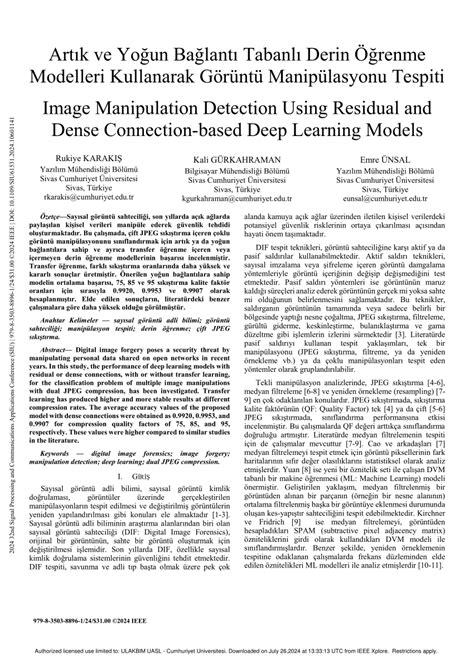 Pdf Image Manipulation Detection Using Residual And Dense Connection Based Deep Learning Models