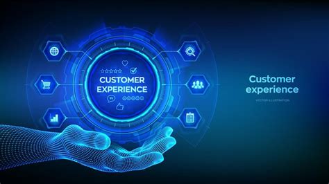 Premium Vector Customer Satisfaction Icon In Wireframe Hands Customer Survey And Feedback