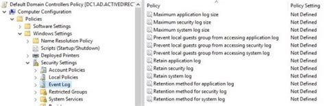 Top Windows Audit Policy Best Practices Active Directory Pro