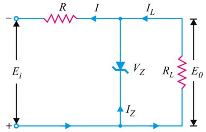 Operation Of Zener Diode Voltage Regulator Inst Tools