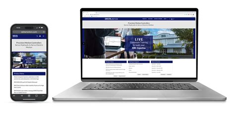 Delta Motion Launches Updated Website For Enhanced User Experience