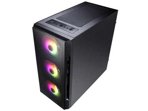 Cit Flash Mid Tower Gaming Case Black Citflash Ccl