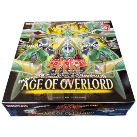 Yu Gi Oh Age Of Overlord Cg 1890 Japanese Booster Box — Japan2uk