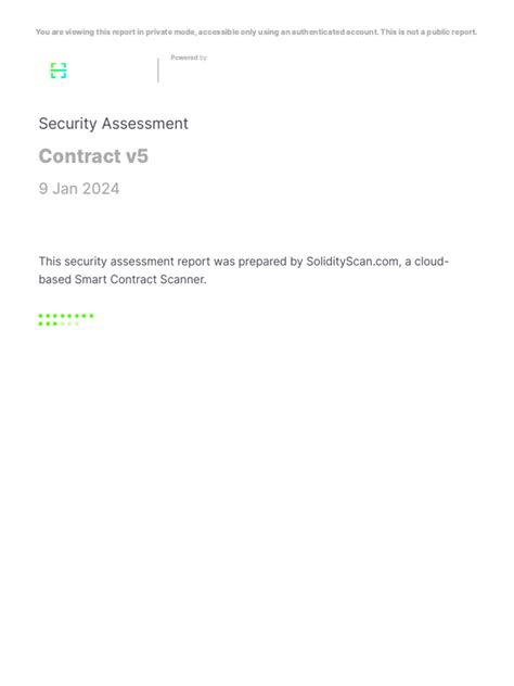 Solidity Scan Pdf Vulnerability Computing Software Bug