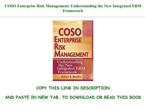 Download Ebook Coso Enterprise Risk Management Understanding The New